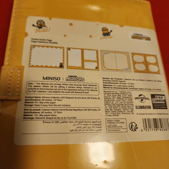 Universal Illumination | Office | Minions Diaryjournal | Poshmark